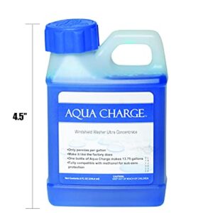 Sanco Industries Aqua Charge Windshield Washer Ultra Concentrate, 8 ounces makes 13.75 gallons finished product