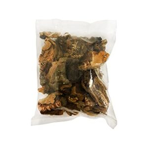 The Bio Dude Virgin Cork Bark Chunks 4" x 6" Bag, for Isopods, Springtails, Reptiles, Frogs and bioactive terrariums