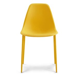 Poly and Bark Isla Chair in Sunburst Yellow (Set of 4)