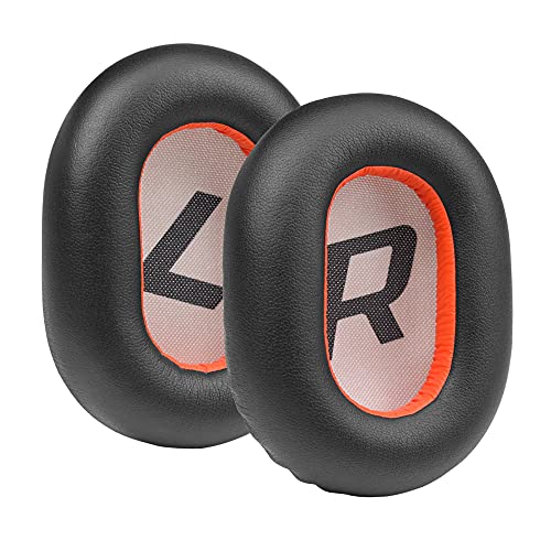 MOLGRIA Voyager 8200 Ear Pads Cushion, Replacement Earpads for Plantronic Voyager 8200 UC Bakcbeat Pro 2 Headphone(Black)