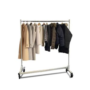 heavy duty clothing rack 400lb load garment clothing rack heavy duty z rack – rolling coat rack for home, retail display, durable square tubing, commercial grade clothing rack. display racks fixtures