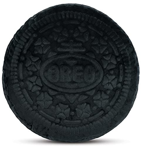 iscream Oreo Cookie Shaped Embossed 15" Fleece Pillow