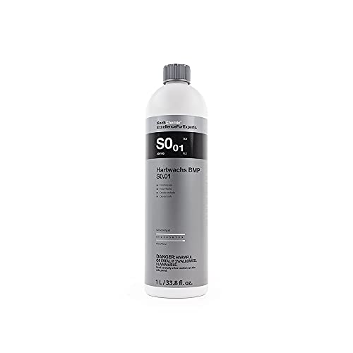 Koch-Chemie - Hartwachs BMP - Paint and Plastic Conserver, High Gloss Finish, Nourishes and Protects Treated Surface (1 Liter)