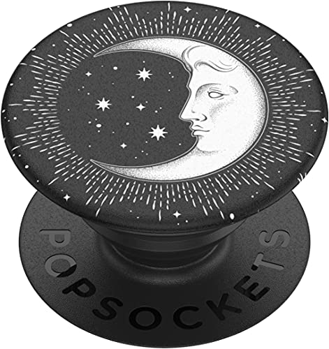 ​​​​PopSockets: Phone Grip with Expanding Kickstand, Pop Socket for Phone - Moon Man