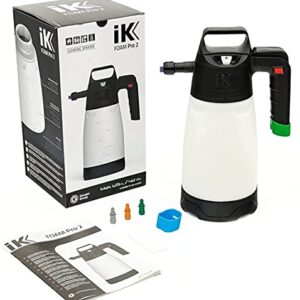 Lumintrail iK Foam PRO 2 Pump Sprayer, Professional Spray Bottle for Automotive Cleaning, Detailing, and Industrial Cleaning, Bundle with a Keychain Light