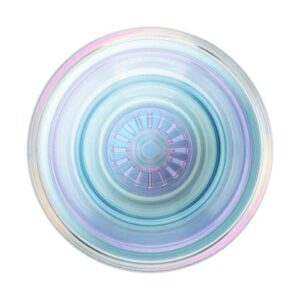 PopSockets PopGrip - Expanding Stand and Grip with Swappable Top - Clear Iridescent