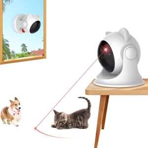 titipet upgrade laser cat toy, rechargeable automatic cat toys for indoor cats/dogs/puppy interactive cat toy, cat laser toy automatic