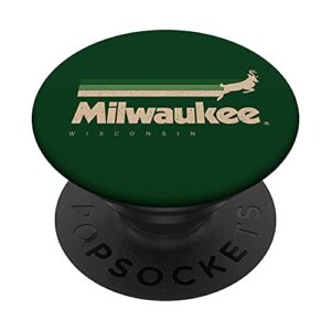 green milwaukee basketball b-ball city wisconsin milwaukee popsockets swappable popgrip