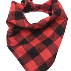 Native Pup 3-Pack Plaid Dog Bandanna (Small, Mixed)