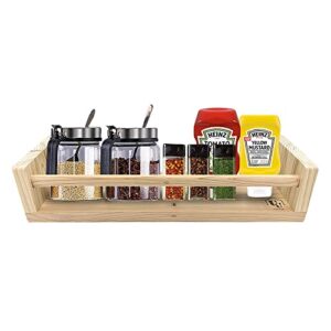 uniture spice rack organizer 1pcs, wall shelf wood decorations for living room, home decor and closet organization