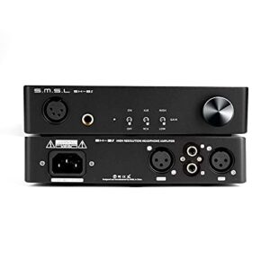 mousai s.m.s.l sh-8s high resolution headphone amplifier 6.35mm rca xlr balanced unbalanced amp high-low two gains headphone amplifier