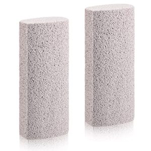 2 pieces pet hair remover for cat hair removal pumice stone tool carpet dog fur removal tool for car couch furniture bedding easy to clean (5.3 inches)