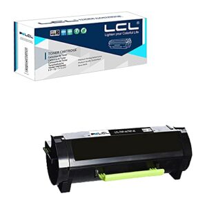 lcl compatible toner cartridge replacement for konica minolta tnp44 tnp-44 tnp46 tnp-46 a6vk01f a6vk01w 20000pages bizhub 4050 4750 (1-pack black)