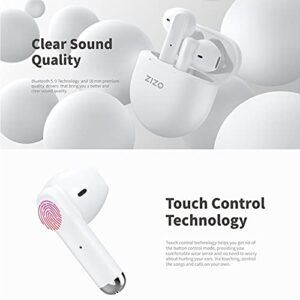 Zizo Pulse Z1 True Wireless Earbuds with Charging Case - Pink