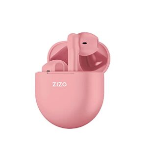 Zizo Pulse Z1 True Wireless Earbuds with Charging Case - Pink