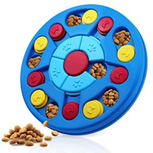 joansan dog puzzle toys interactive puzzle game dog toy for smart dogs iq stimulation treat puzzle toy for dogs treat training,puzzle slow feeder to aid pets digestion (advanced level 2-3)