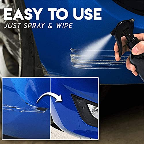 dwguzimlxg Car Scratch Repair Nano Spray, Car Scratch Remover, Repair, Protection, & Swirl Remover Polish, Scratch Removal for Cars, Removes Any Scratch and Mark (120ml)