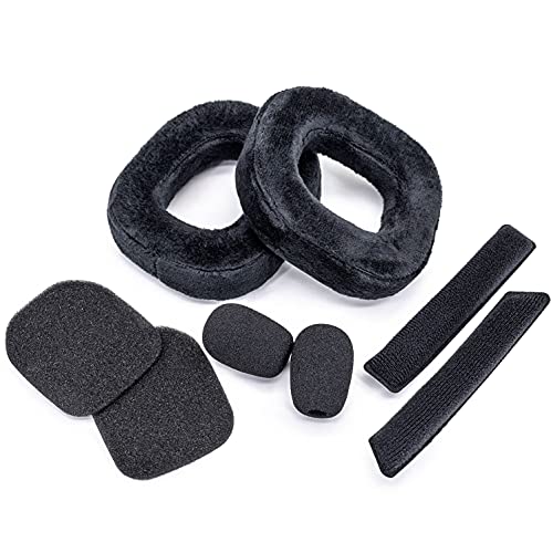 Velour Replacement Ear Pads for Astro A40 A50 GEN1 GEN2 Gaming Headset (Not Compatible with A40TR, A50 GEN3, A50 GEN4)