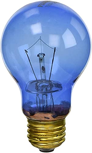 Fluker's Reptile Incandescent Daylight Bulb for Pet Habitat Blue 25W - Includes Attached DBDPet Pro-Tip Guide