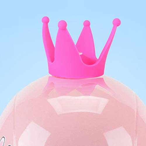 Abaodam Helmet Suction Cup Crown Suction Cup Crown Decoration Headwear Sucker (Crown Double Suction Cup, Rosy) Bike Part and Accessories