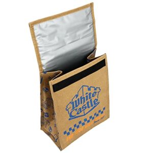 White Castle Burger Brown to-Go Bag Lunch Sack