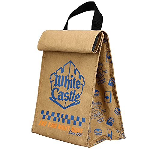 White Castle Burger Brown to-Go Bag Lunch Sack