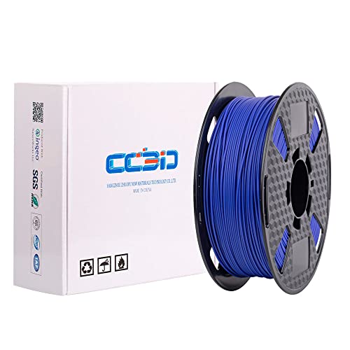 PLA MAX PLA + Royal Blue PLA Filament 1.75 mm 3D Printer Filament 1KG 2.2LBS Spool 3D Printing Material Stronger Than Standard PLA PRO PLA Plus Filament CC3D Royal Blue Color