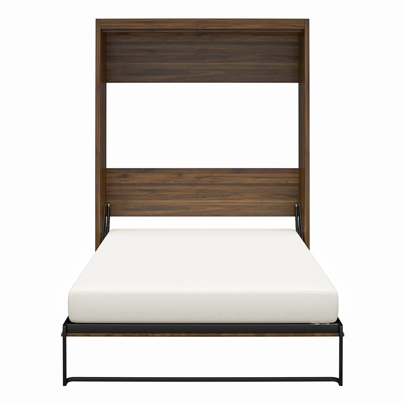 Signature Sleep Queen Murphy Wall Bed in Walnut