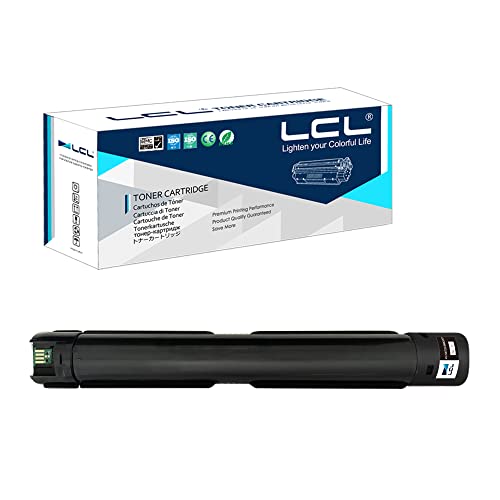 LCL Compatible Toner Cartridge Replacement for Xerox WorkCentre 7120 7125 7220 7220I 7225 7225I 006R01457 7120 7125 7220 7220I 7225 7225I Color Printer (1-Pack Black)