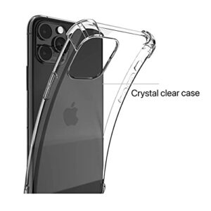 Chirano Case Compatible with iPhone 13, Only for 6.1 Inch 2021 New Model, Clear case, 4 Corners Shockproof Protection