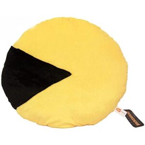 13" pacman plush pillow, pacman cushion decorative throw pillows, for sofa couch home office bed car (yellow) …