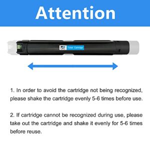 LCL Compatible Toner Cartridge Replacement for Xerox WorkCentre 7120 7125 7220 7220I 7225 7225I 006R0145 7120 7125 7220 7220I 7225 7225I Color Printer (Yellow 1-Pack)