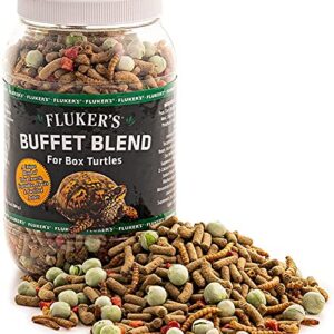 Fluker's Buffet Blend Box Turtle Freeze Dried Food 6.5oz - Includes Attached DBDPet Pro-Tip Guide