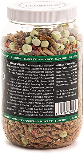 Fluker's Buffet Blend Box Turtle Freeze Dried Food 6.5oz - Includes Attached DBDPet Pro-Tip Guide