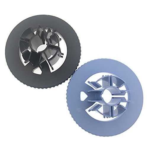 OKLILI 1SET X C7769-40169 C7769-40153 Spindle Hub Blue + Black Compatible with HP Designjet 500 500ps 510 800 800ps 820 1050c 1055 70 90 100 111 120 130