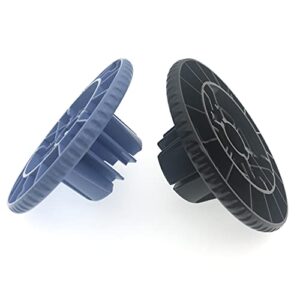 OKLILI 1SET X C7769-40169 C7769-40153 Spindle Hub Blue + Black Compatible with HP Designjet 500 500ps 510 800 800ps 820 1050c 1055 70 90 100 111 120 130