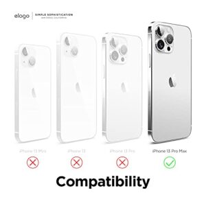 elago Compatible with iPhone 13 Pro Max Case, Liquid Silicone Case, Full Body Screen Camera Protective Cover, Shockproof, Slim Phone Case, Anti-Scratch Soft Microfiber Lining, 6.7 inch (Stone)