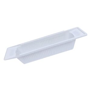 doitool expandable bath shelf bathtub caddy tray bathtub holder non- slip for shower organizer bathtub toy shelf