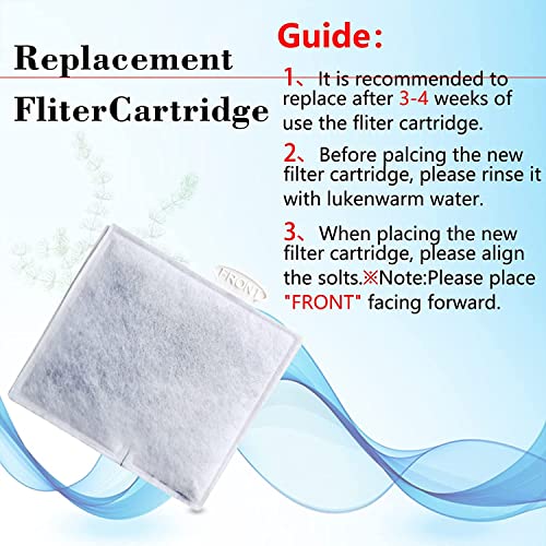 hodahuku Filter Cartridges for Aqueon QuietFlow Medium Aquariums Replacement Fish Tank Filter Cartridges (15 Pack)