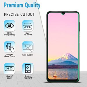 Slanku (3 Pack) Screen Protector for Samsung Galaxy A12 Tempered Glass, Bubbles Free, Anti-Scratch, Easy to install, Case Friendly, 9h-Hardness