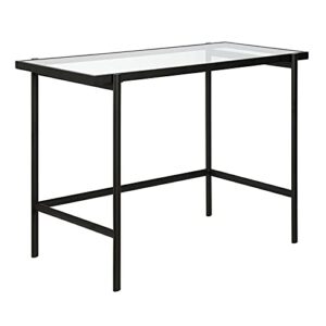 tamar 42'' wide rectangular writing desk in blackened bronze