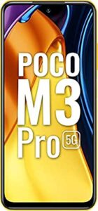 poco m3 pro 5g + 4g volte global unlocked gsm 6.5" octa core 48mp triple camera (not verizon/boost/cdma) (yellow, 64gb+4gb)