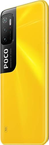 Poco M3 PRO 5G + 4G Volte Global Unlocked GSM 6.5" Octa Core 48mp Triple Camera (Not Verizon/Boost/CDMA) (Yellow, 64GB+4GB)