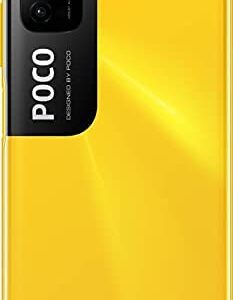 Poco M3 PRO 5G + 4G Volte Global Unlocked GSM 6.5" Octa Core 48mp Triple Camera (Not Verizon/Boost/CDMA) (Yellow, 64GB+4GB)