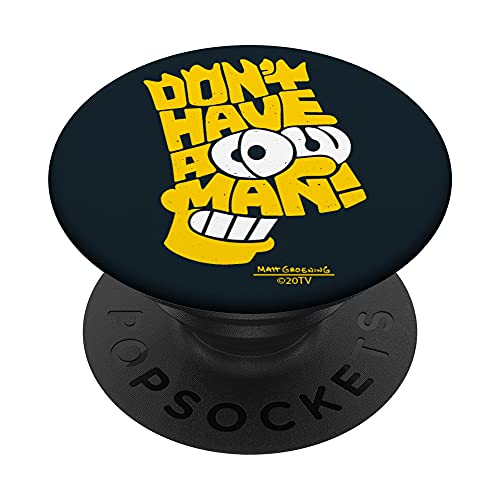 The Simpsons Bart Simpson Don’t Have a Cow Man PopSockets Swappable PopGrip