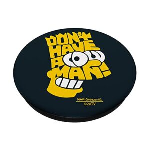 The Simpsons Bart Simpson Don’t Have a Cow Man PopSockets Swappable PopGrip