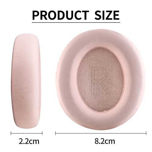 XBERSTAR Professional Headphones Ear Pads Cushions Replacement -earpads for Soundcore Life Q30 / Q35 BT Headset (Pink)