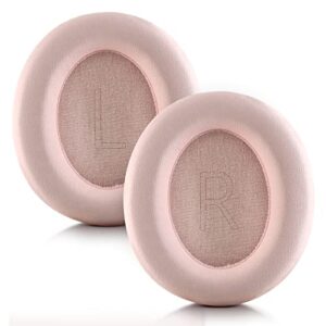 XBERSTAR Professional Headphones Ear Pads Cushions Replacement -earpads for Soundcore Life Q30 / Q35 BT Headset (Pink)