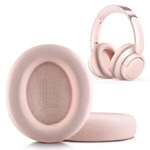 XBERSTAR Professional Headphones Ear Pads Cushions Replacement -earpads for Soundcore Life Q30 / Q35 BT Headset (Pink)