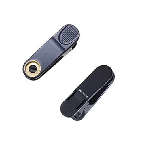 Barrier Tools iMac Camera Cover | Clip On Webcam Cover | Easy To Use Camera Blocker | Opens Wide | Fits Most Computer Webcams - Black